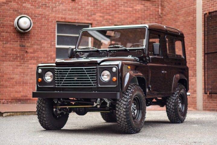 1995 Land Rover Defender 90 - Beluga Black - Black Horse Garage