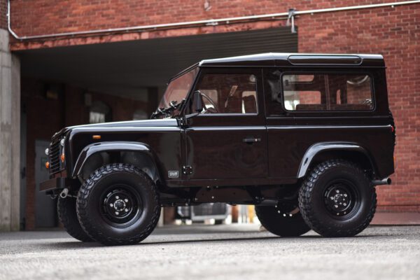 1995 Land Rover Defender 90 - Beluga Black - Black Horse Garage